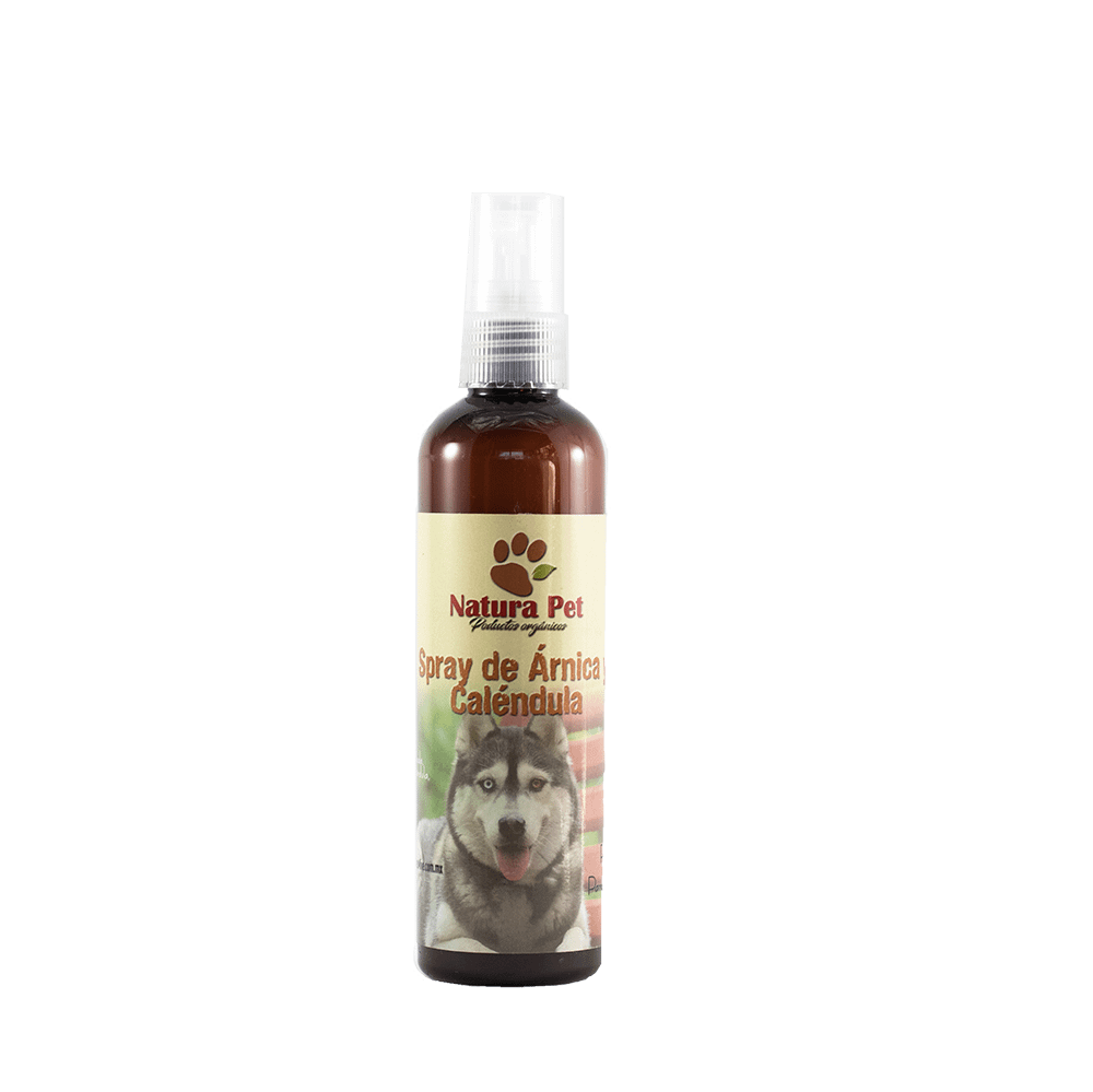 SPRAY DE ARNICA Y CALENDULA PARA MASCOTAS